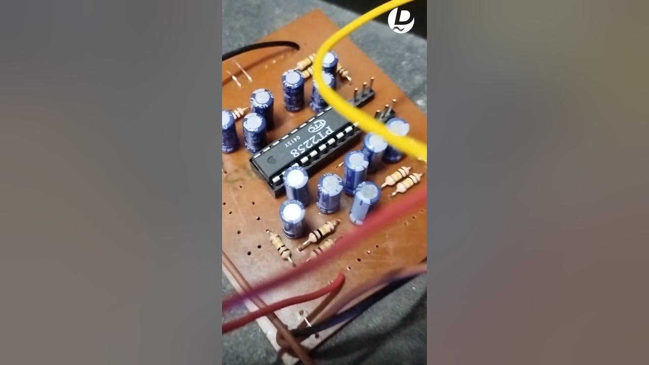 Digital Volume controller PT2258 with ATmega328 #electronics #amplifier #arduino - YouTube