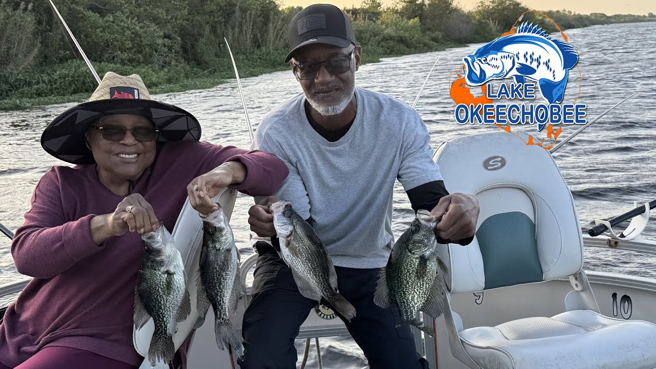 Mid March Crappie fishing on The Kissimmee River - YouTube