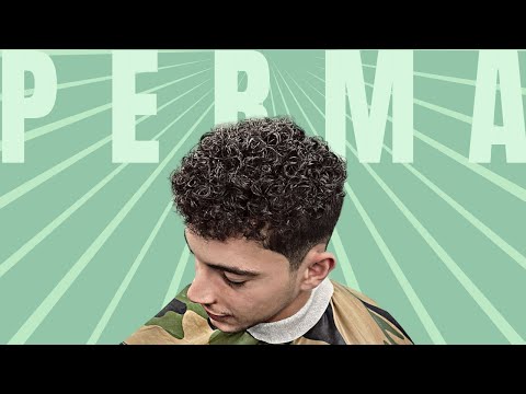 Perma prossesi , saç buruqları (#asmr )