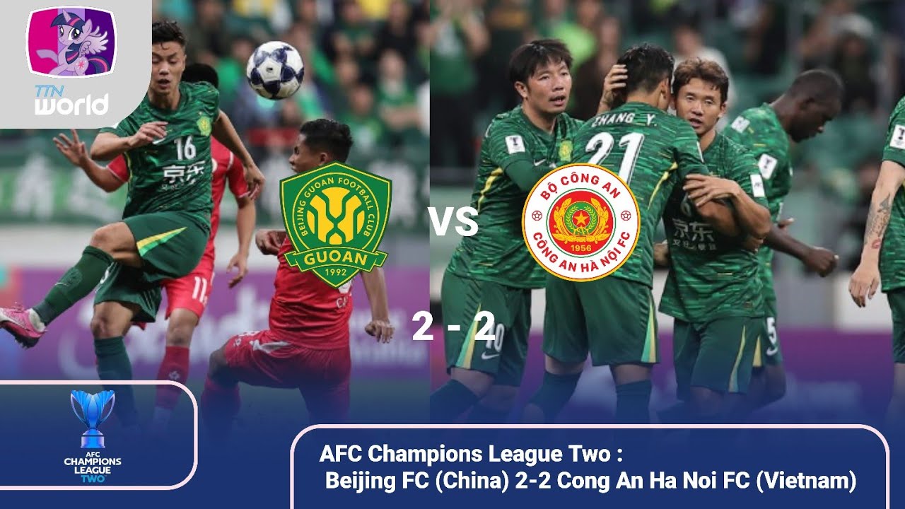 [English Language] AFC Champions League Two : Beijing FC (China) 2-2 ...