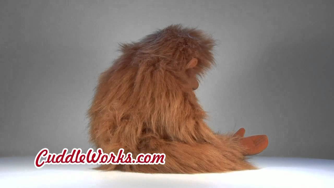 Orangutan Hand Puppet at CuddleWorks - YouTube