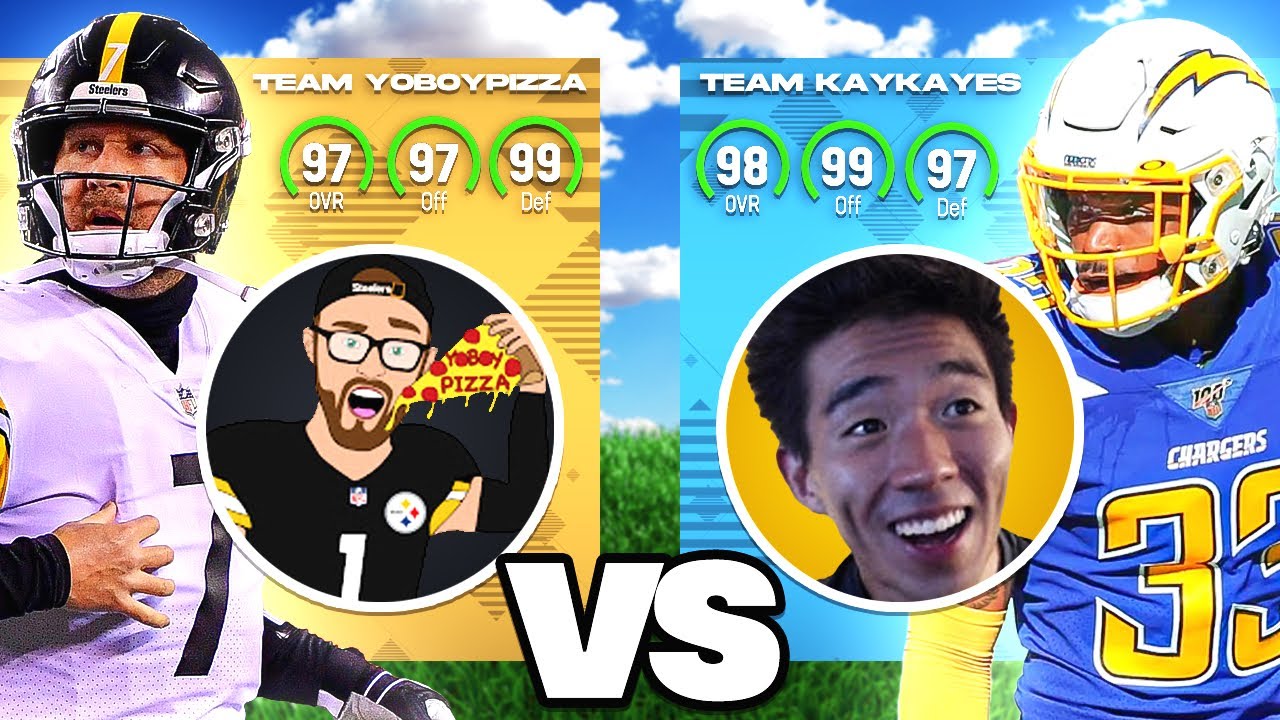 YoBoy Pizza vs. KayKayEs’ Dream Teams, But It's Madden - YouTube