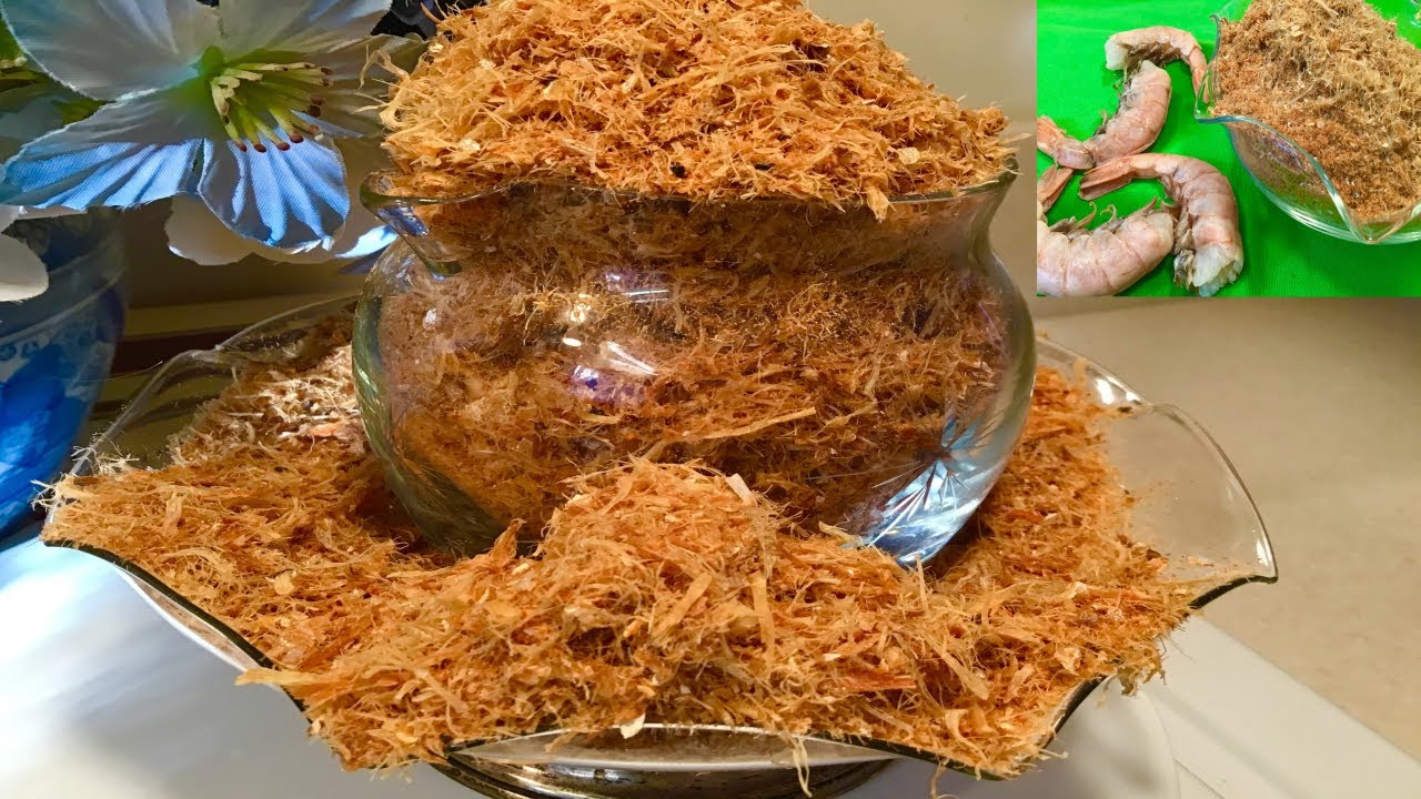 ALL PURPOSE SPICY HOMEMADE SHRIMP POWDER - YouTube