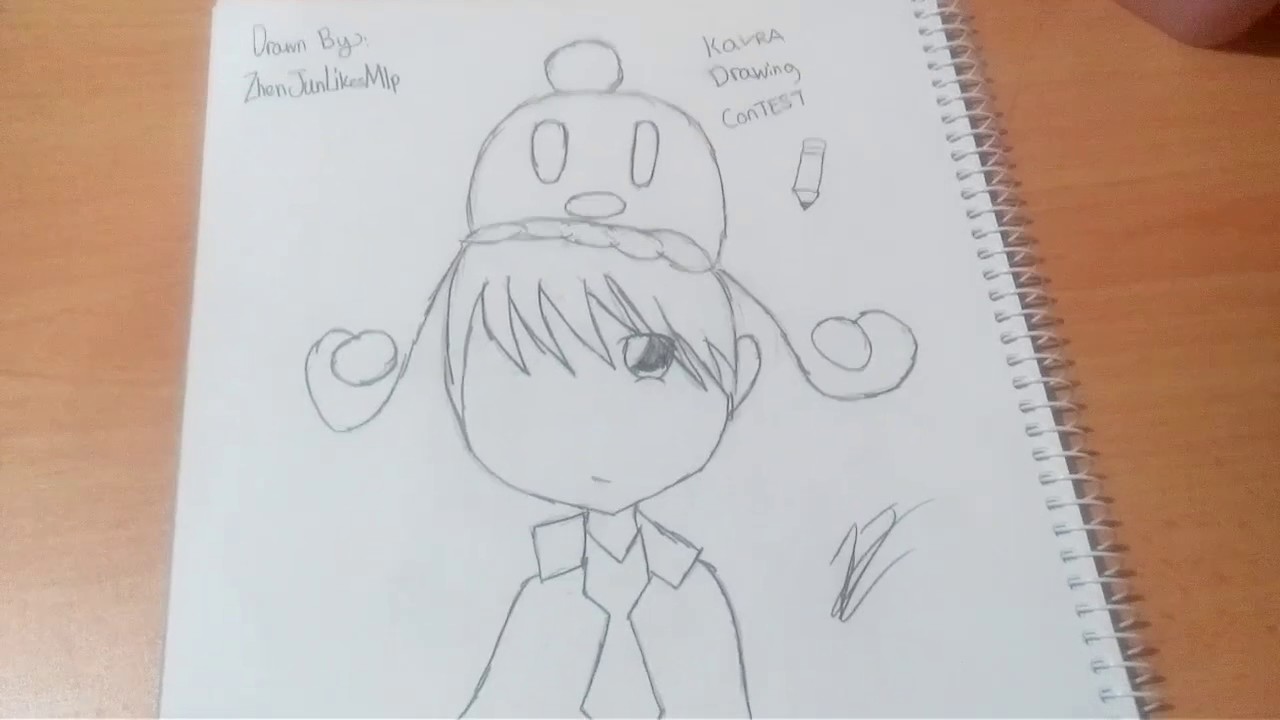 Drawing Kavra Art Contest 300k - YouTube