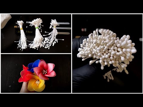 Pollen | How to make artificial pollen at home | How to make Pollen for Flower | #diy #craft #viral