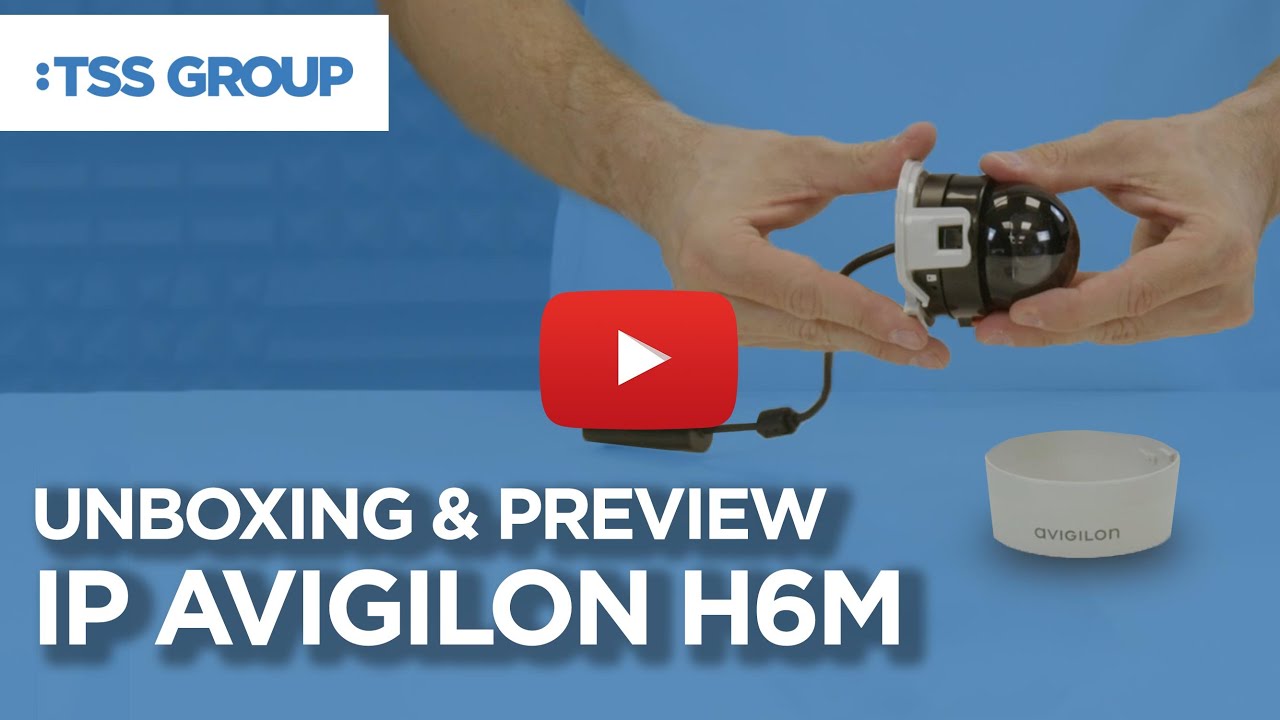 Mini dome IP kamera Avigilon H6M | Unboxing & Preview - YouTube
