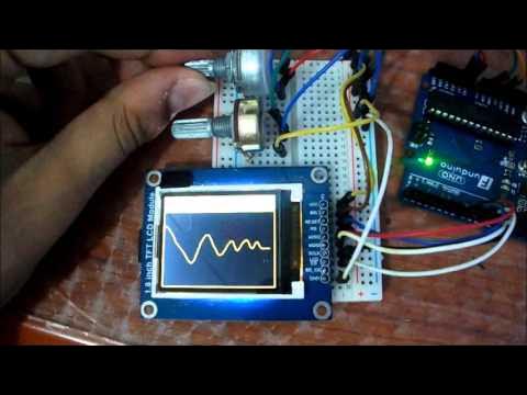 TFT 1.8 Inch LCD And Arduino - YouTube