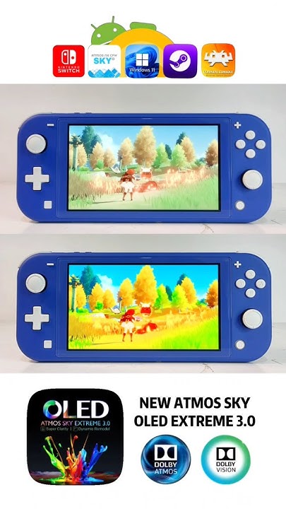 CARA RUBAH LAYAR SWITCH LITE RASA OLED DI CFW ATMOS SKY WINDOWS STEAM ANDROID TERBARU FENDYSHOP ...