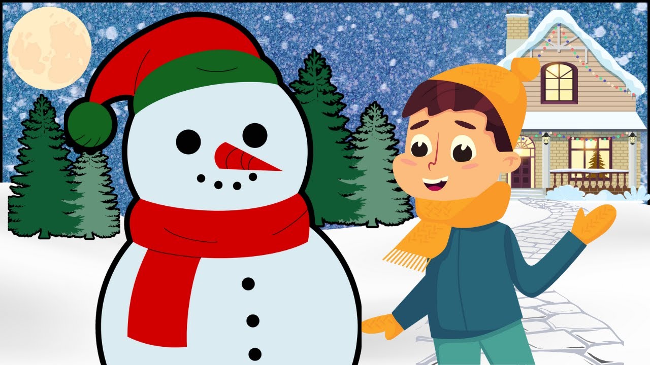 I'm A Little Snowman | Winter Nursery Rhymes for Kids | Singalong | Pam ...