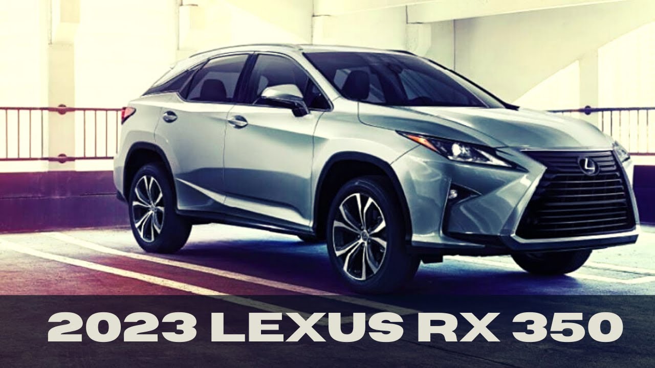 2023 Lexus RX 350 Facelift Redesign Specifications Prices Detailed ...