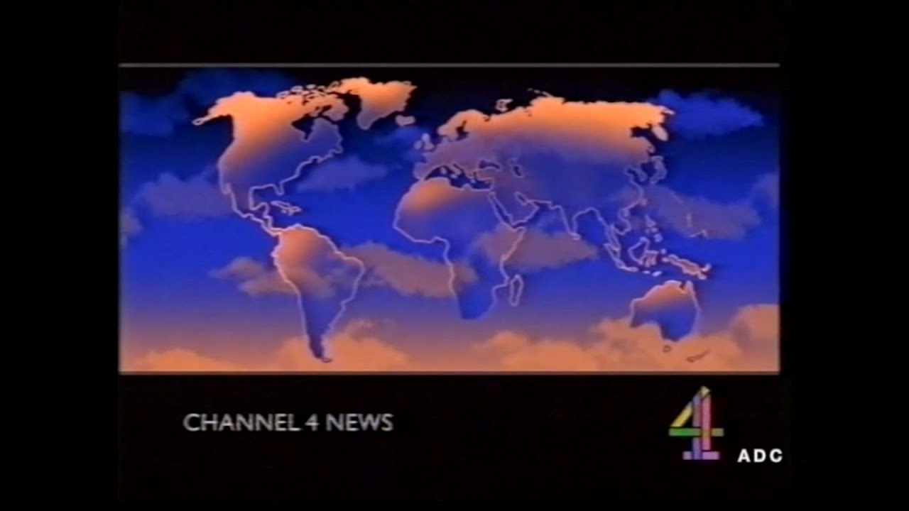 Channel 4 adverts & trailer Announcer Tony Hawkins 20th January 1993 3 ...