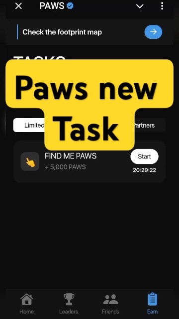 Paws 🐾 New Task | Paws New Task Today | Paws New Task Claim 5000 #paws ...