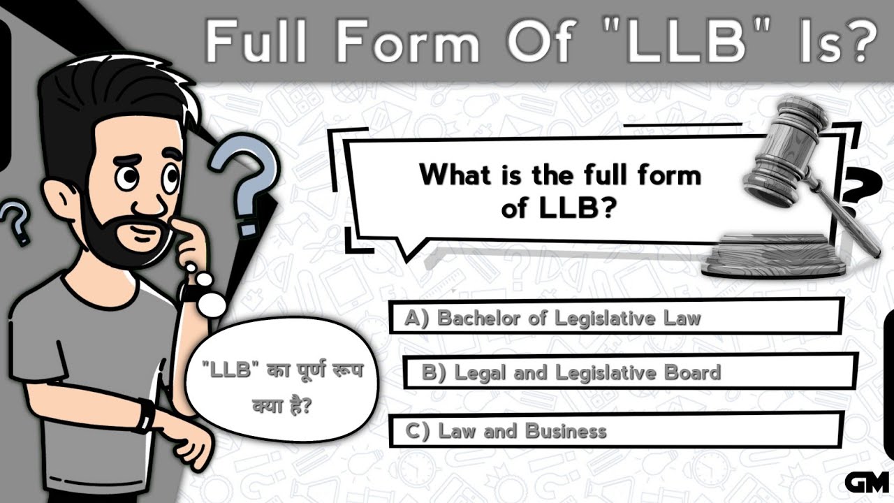 Full Form Of LLB? | Full Form Questions | Great Mind Official - YouTube