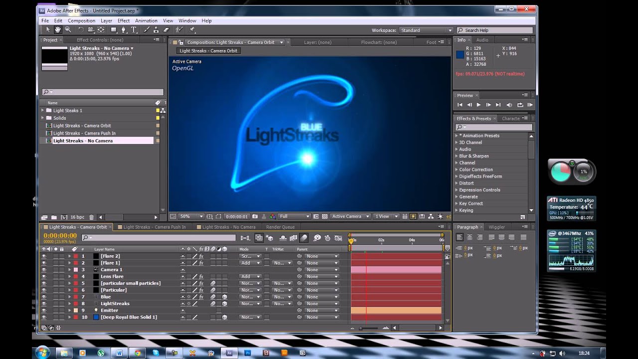 After Effects CS5.5 ATI gpu viewport performance.avi - YouTube