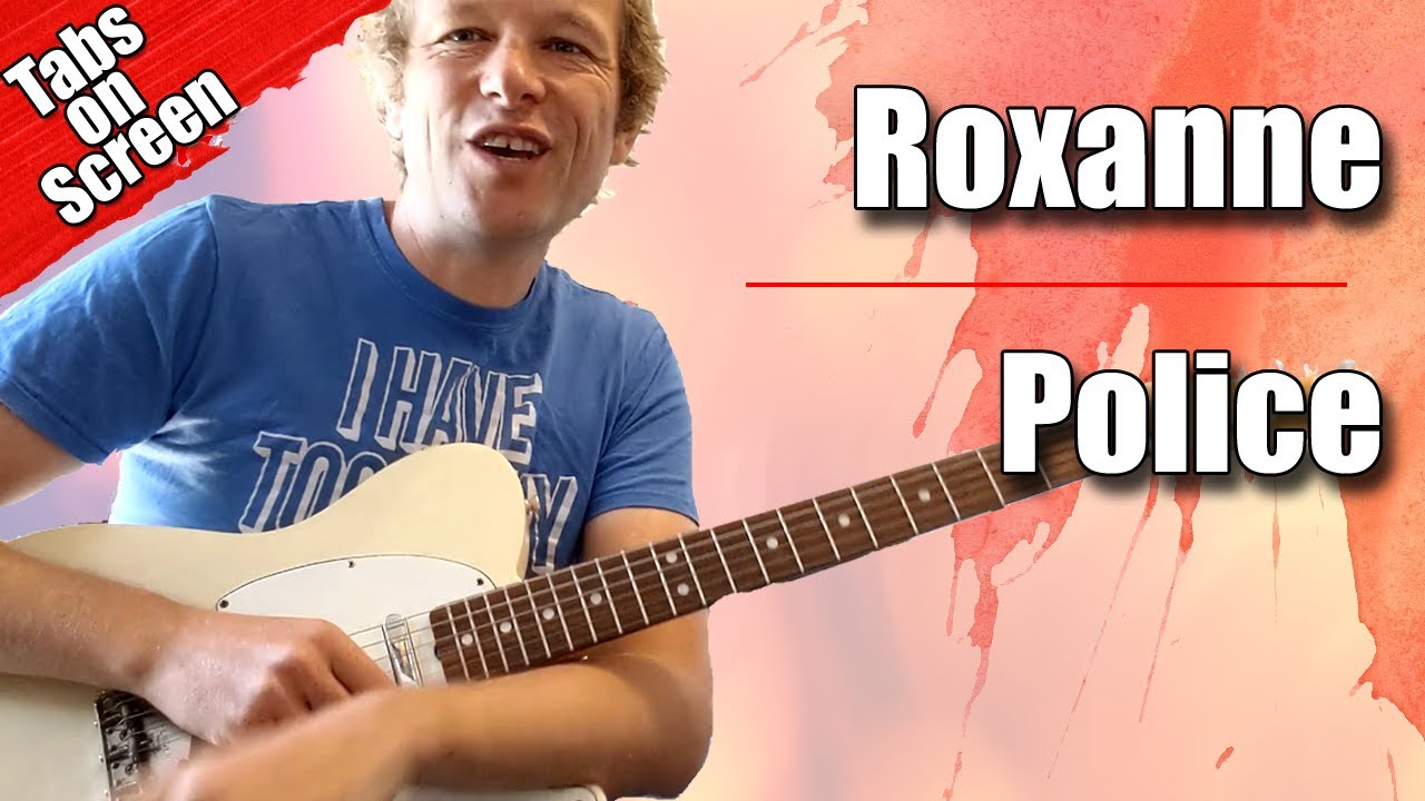 Roxanne : Police : Guitar Lesson #368 - YouTube