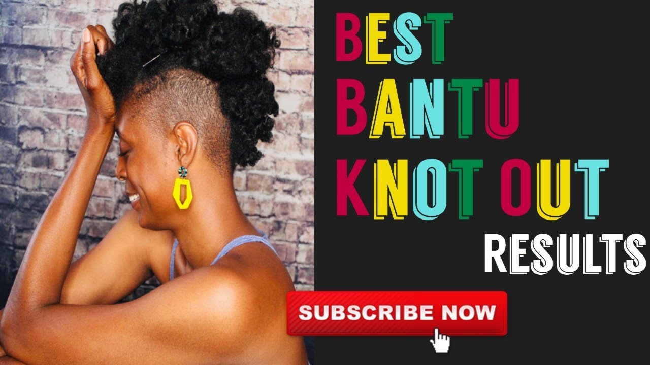 How To| Bantu Knot Take Down - YouTube