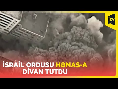 İsrail ordusu HƏMAS üzvlərinin olduğu nöqtələrə hava zərbələri endirdi
