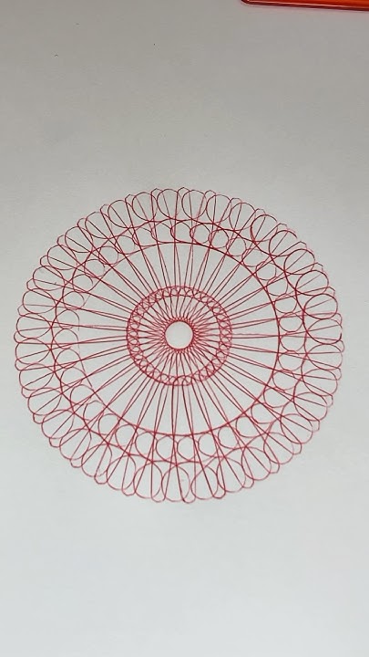 "Creating Mesmerizing Spirograph Patterns" #spirograph #satisfying #asmr #relaxing #shorts #usa ...