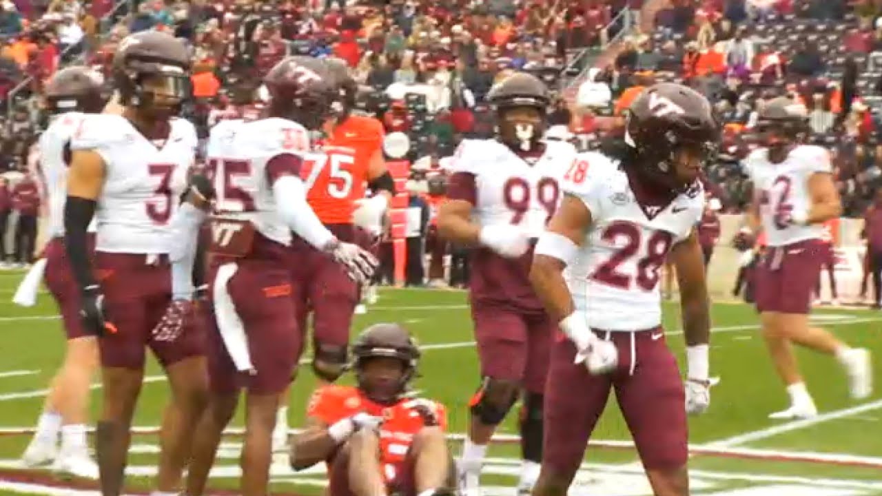 Defense shines in Virginia Tech Spring Game - YouTube