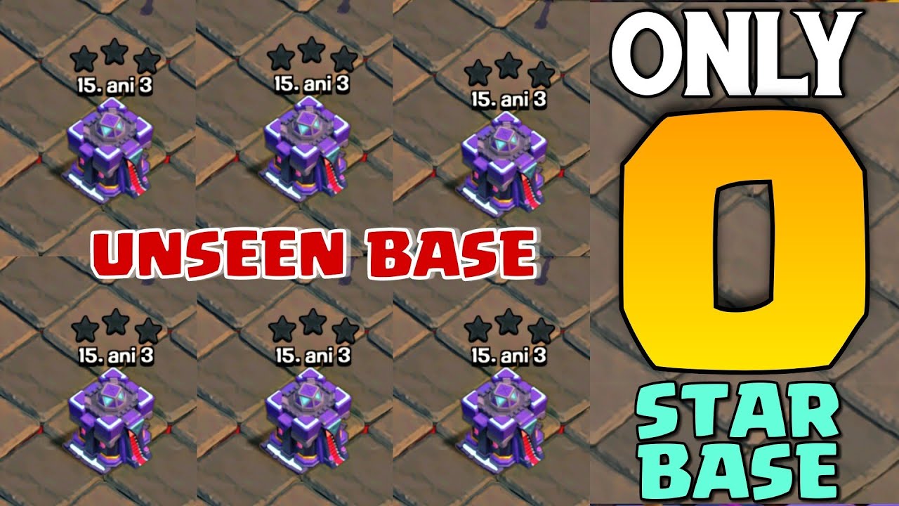 Only 0 Star Cwl Base With Proof Th15| Th15 zero Star Base Link| best ...
