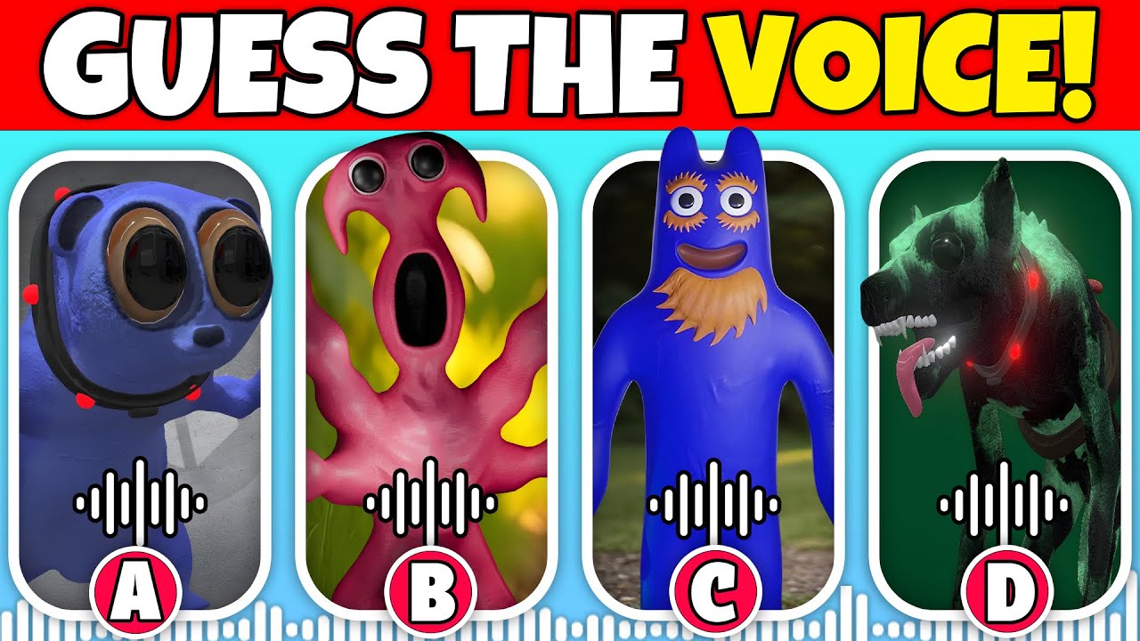 Guess The Garten Of Banban 8 Characters by Their VOICE! | Miss mimicker ...
