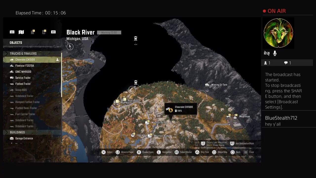 Snowrunner: Black River, Michigan map - YouTube