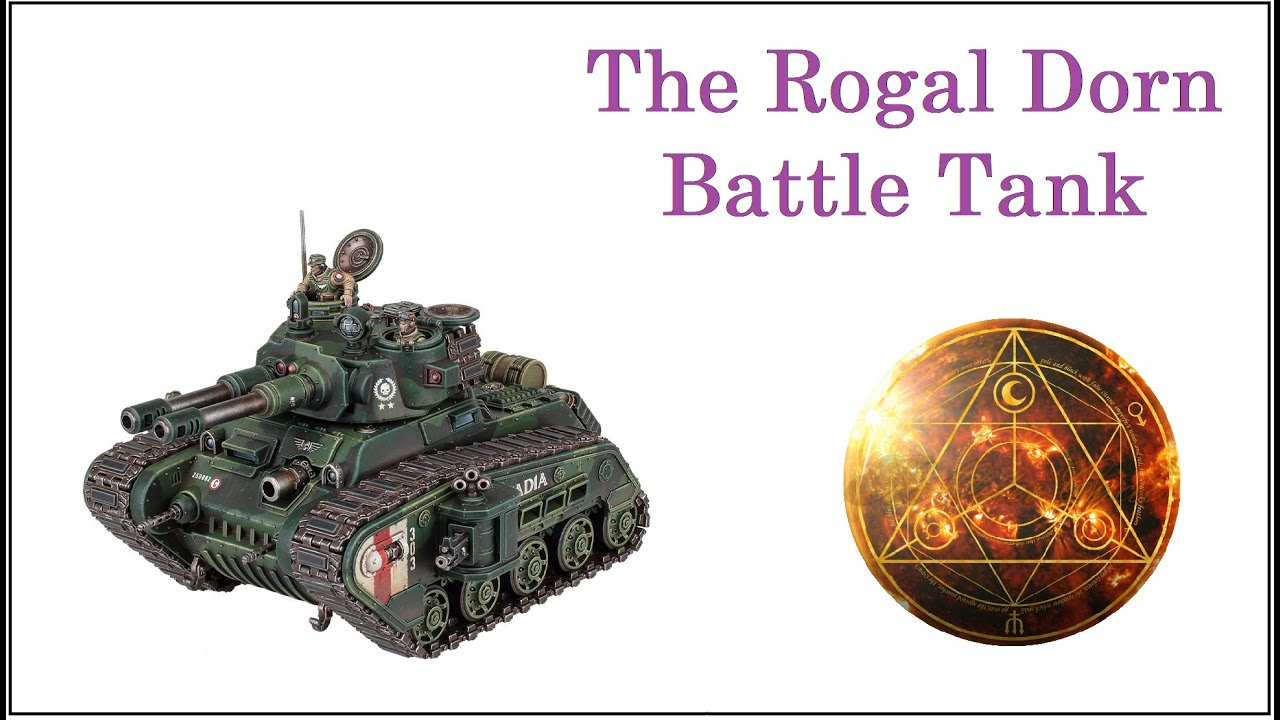 The Rogal Dorn Battle Tank (Let's talk about tanks!) - YouTube