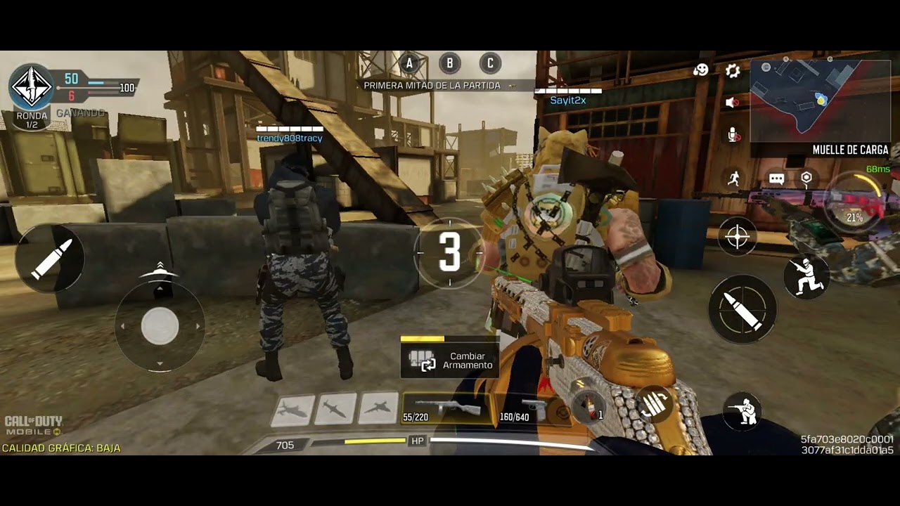 Jugando Dominio en Rust Call of Duty Mobile #codm #gameplay - YouTube