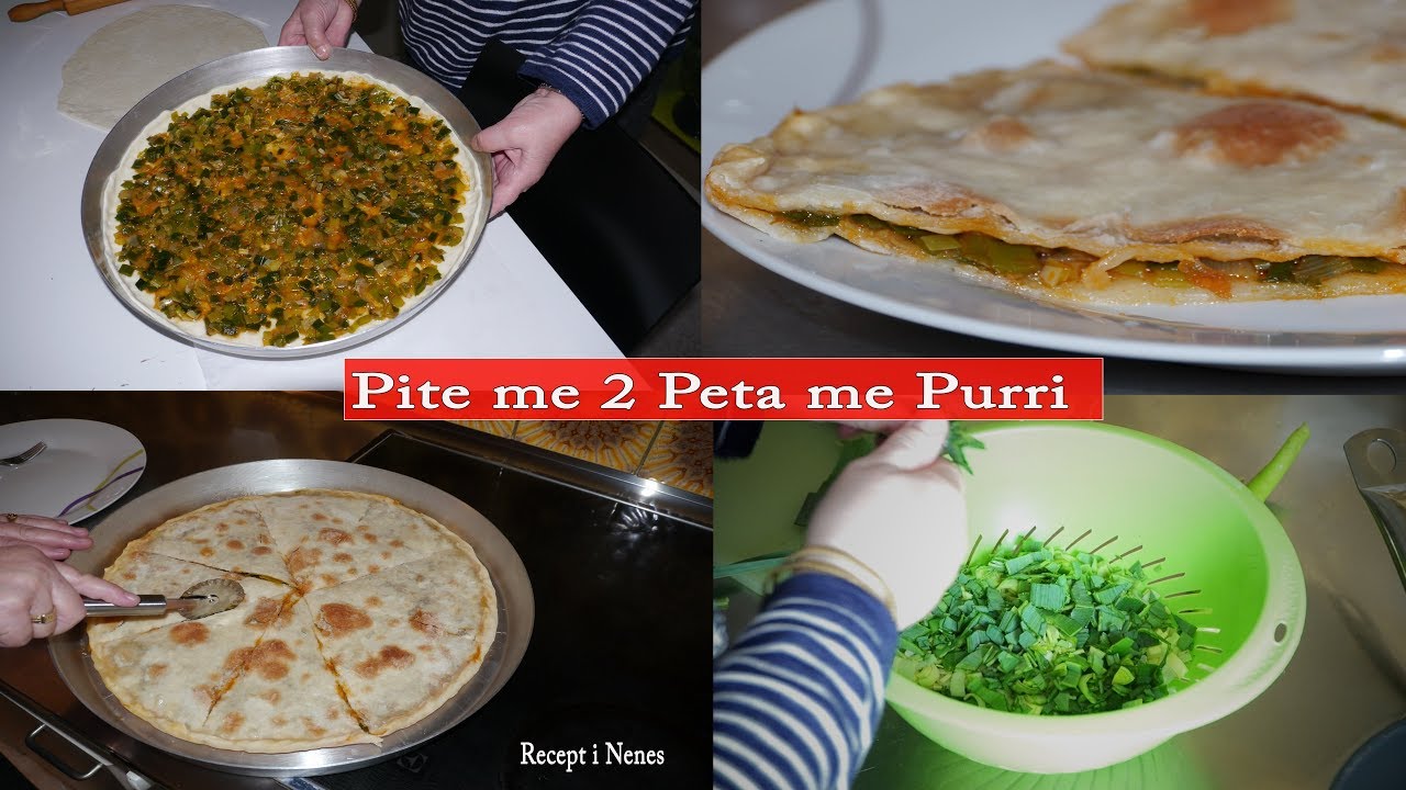 Pite me 2 Peta me Purri Recept i Nenes - YouTube