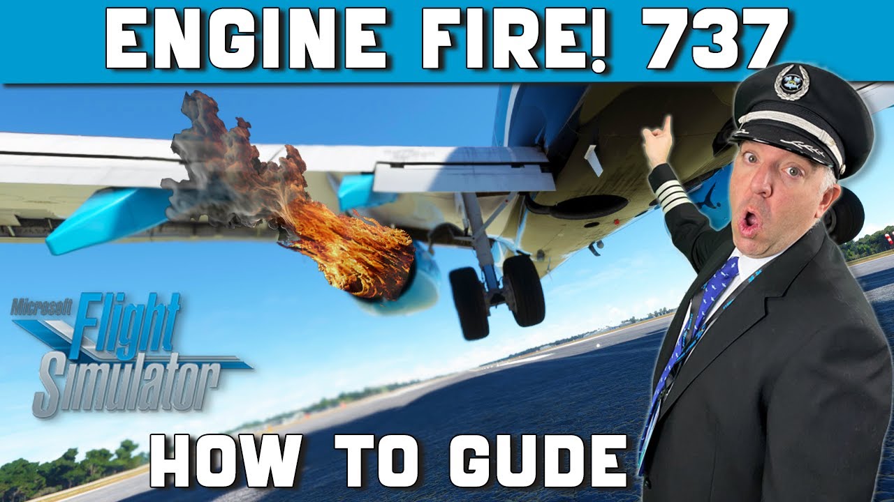 737 Engine Fire: Real-World Tactics - YouTube