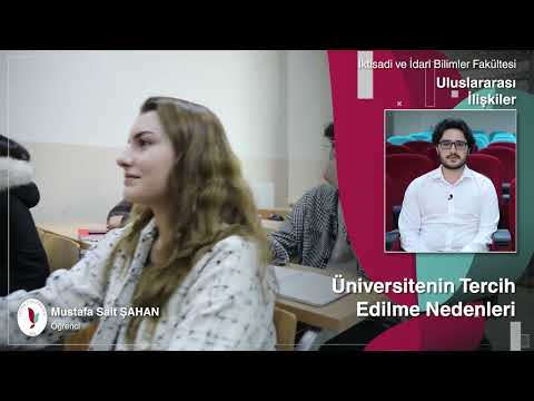 YALOVA ÜNİVERSİTESİ ULUSLARARASI ILISKILER