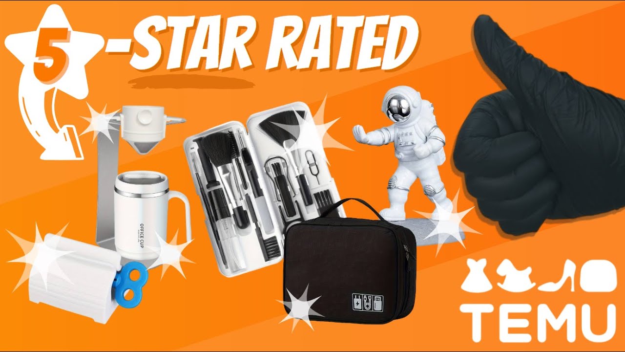 5 STAR RATED items from TEMU - YouTube