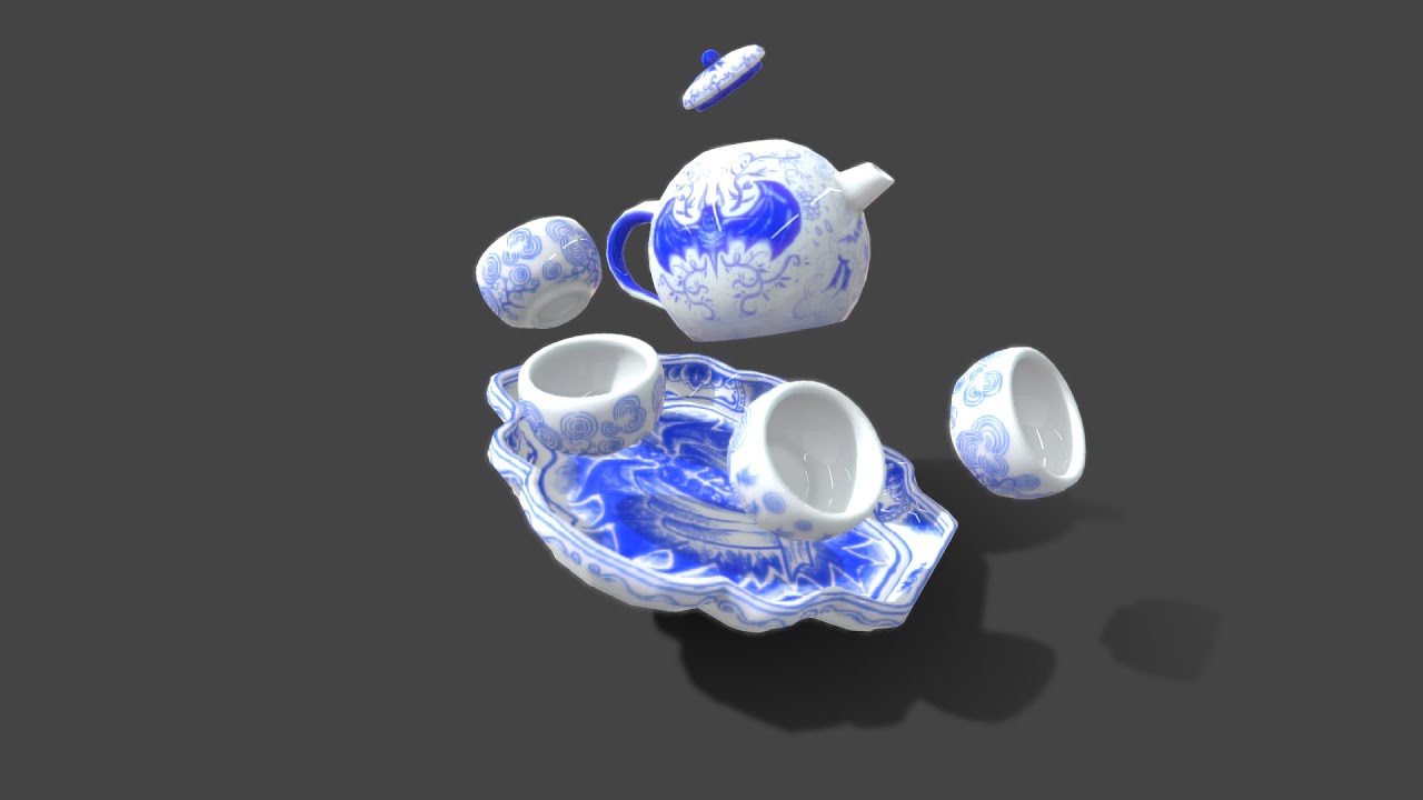 Timelapse Bat themed Tea Set - YouTube