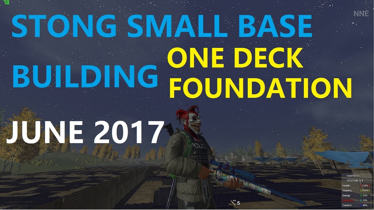 H1Z1 BUILD A STRONG SMALL BASE - YouTube