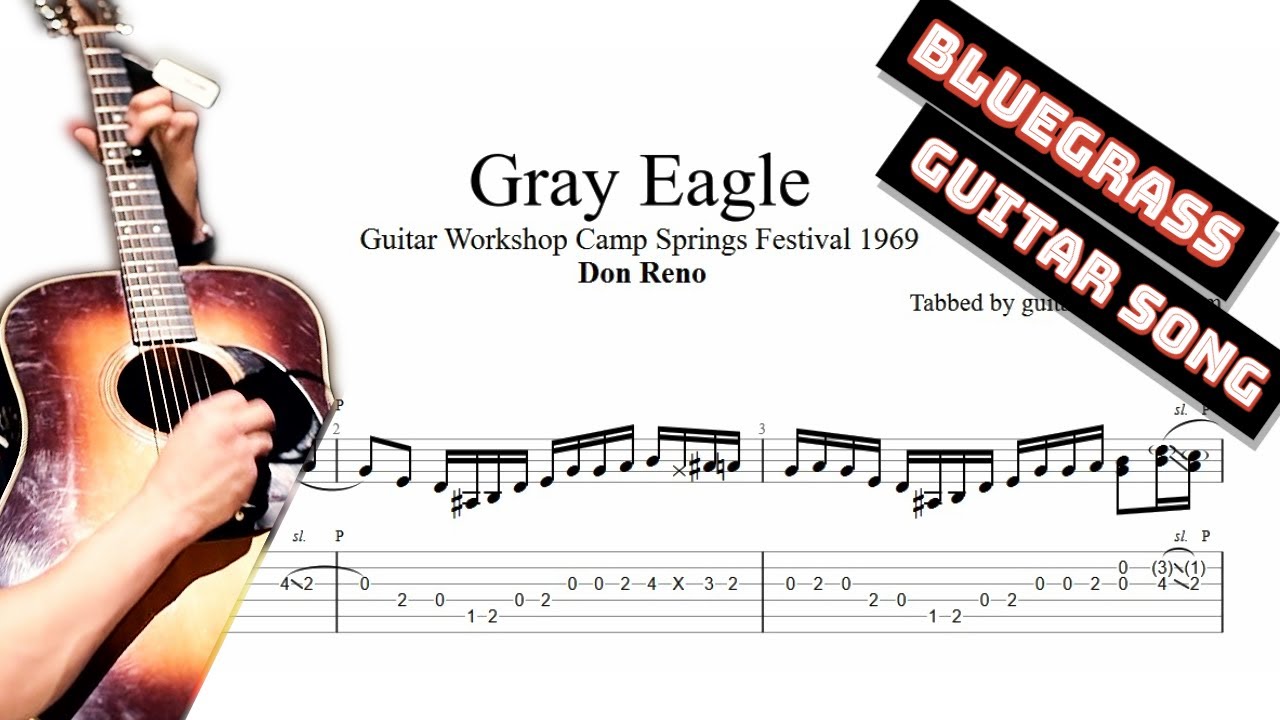 Don Reno - Gray Eagle TAB - bluegrass guitar tabs (PDF + Guitar Pro ...