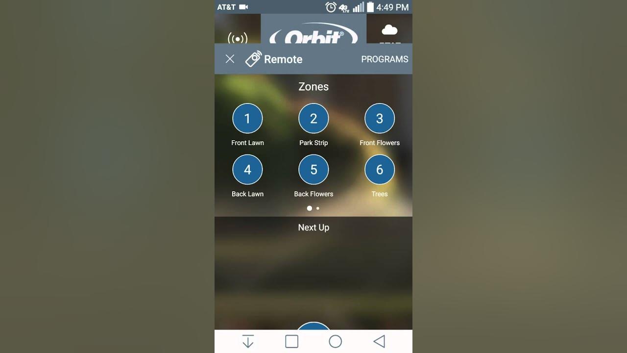 Manual Programs Orbit Irrigation B-hyve or bhyve Wifi Sprinkler Timer ...