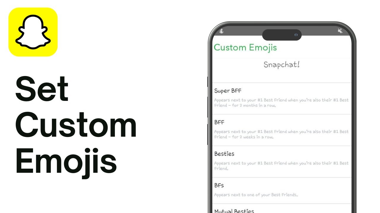 How to Set Custom Emojis on Friends on Snapchat | Custom Friends Emoji ...