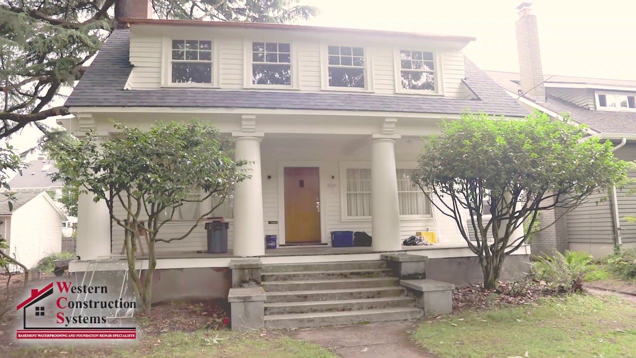 Earthquake Retrofitting a 1920s Basement | Western Construction Systems ...