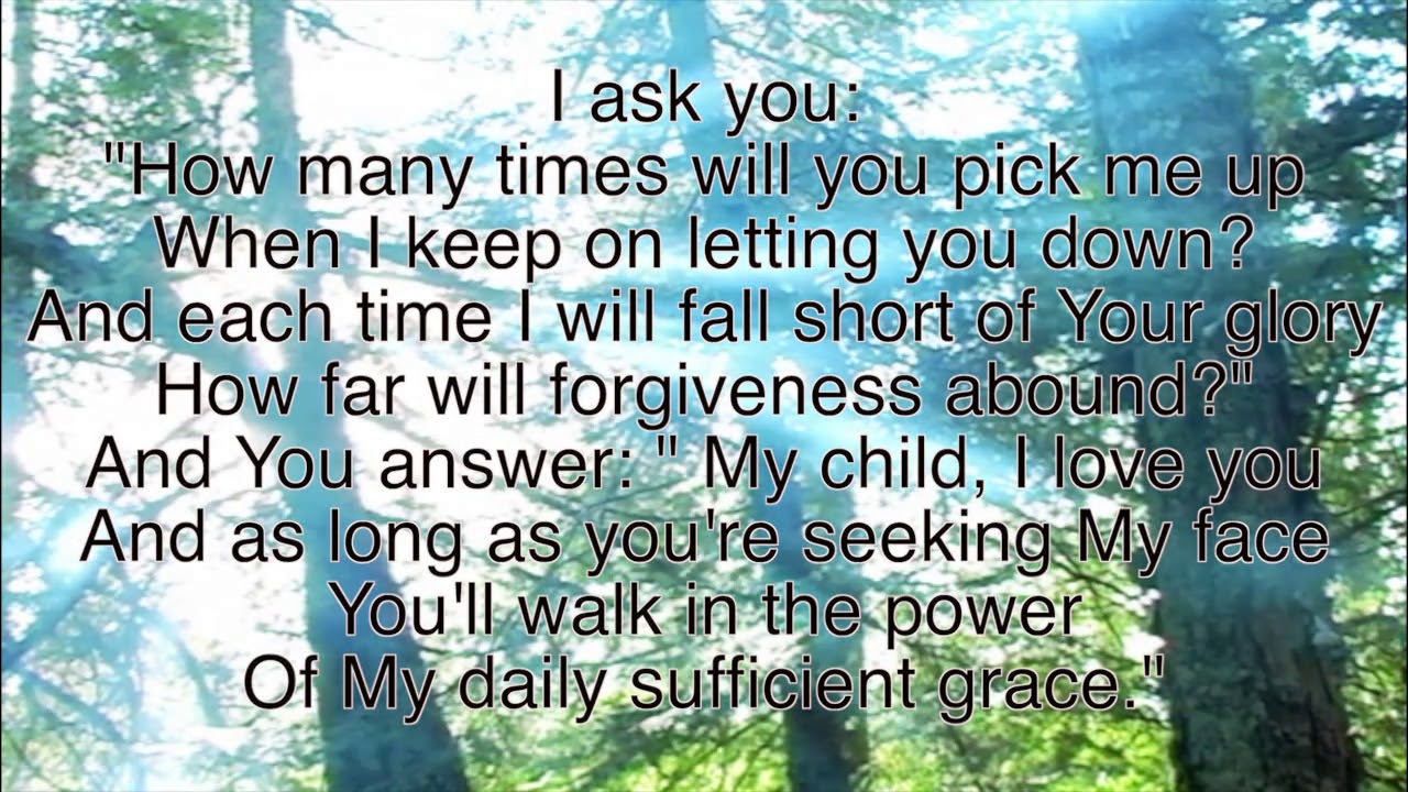 Grace ~ Laura Story ~ lyric video - YouTube