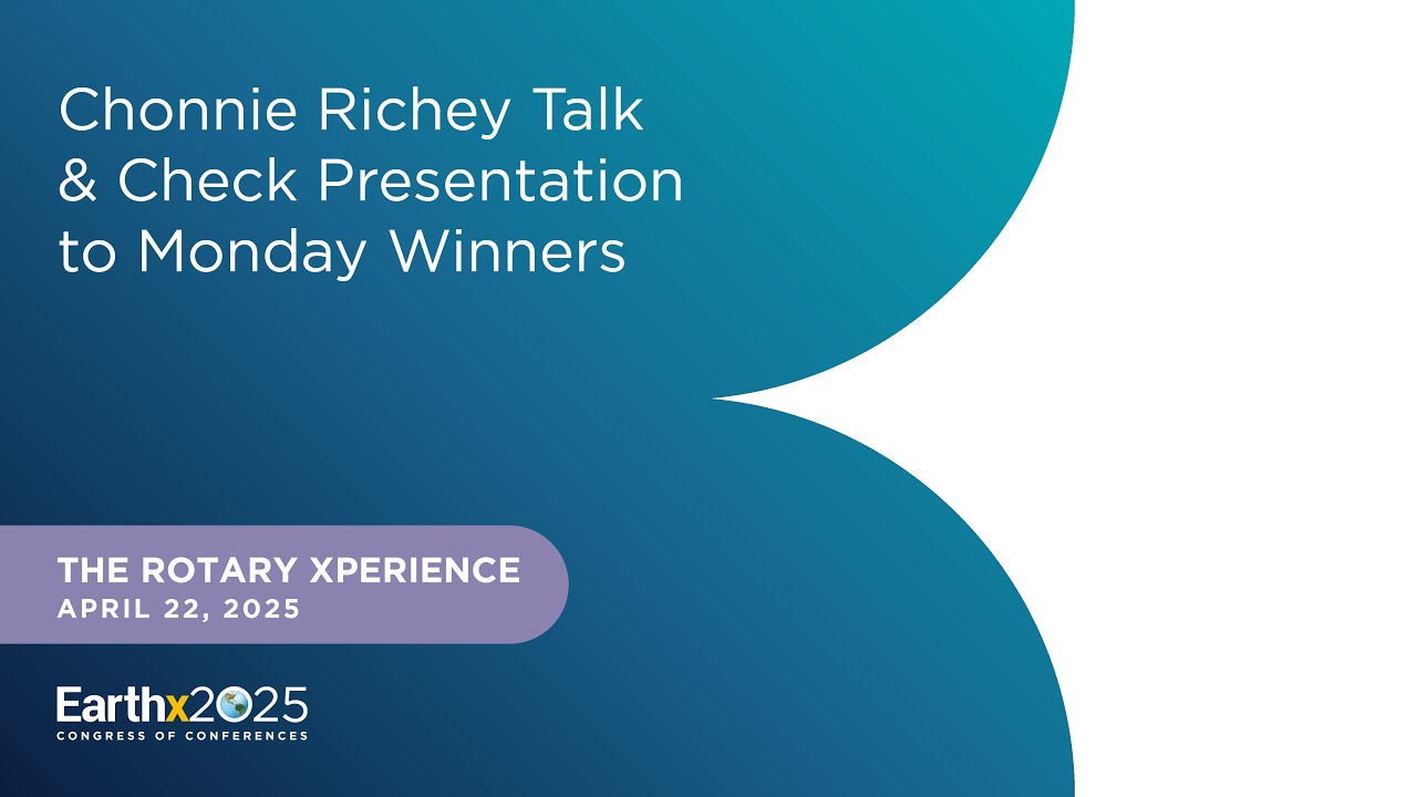Chonnie Richey Talk & Check Presentation to Monday Winners – 4/22/2025 ...