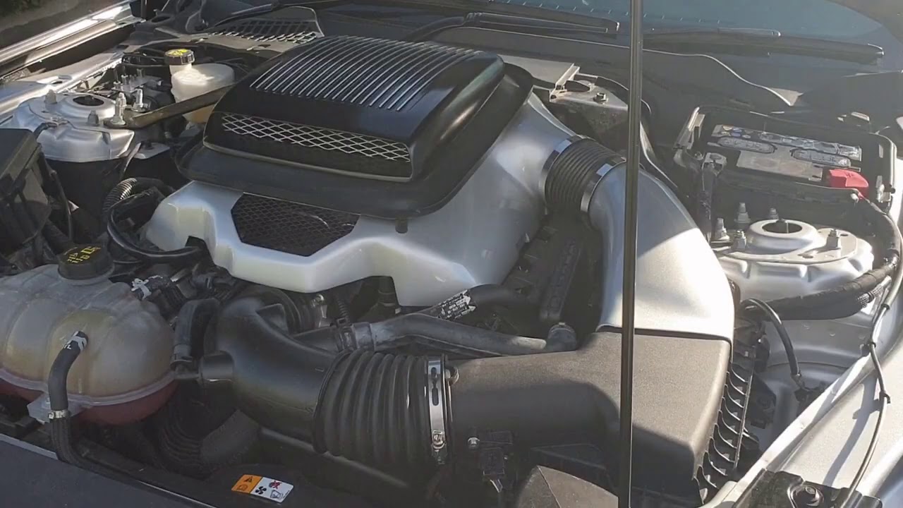 The worlds first 2015-2017 GT Mustang Hood Shaker Kit - YouTube