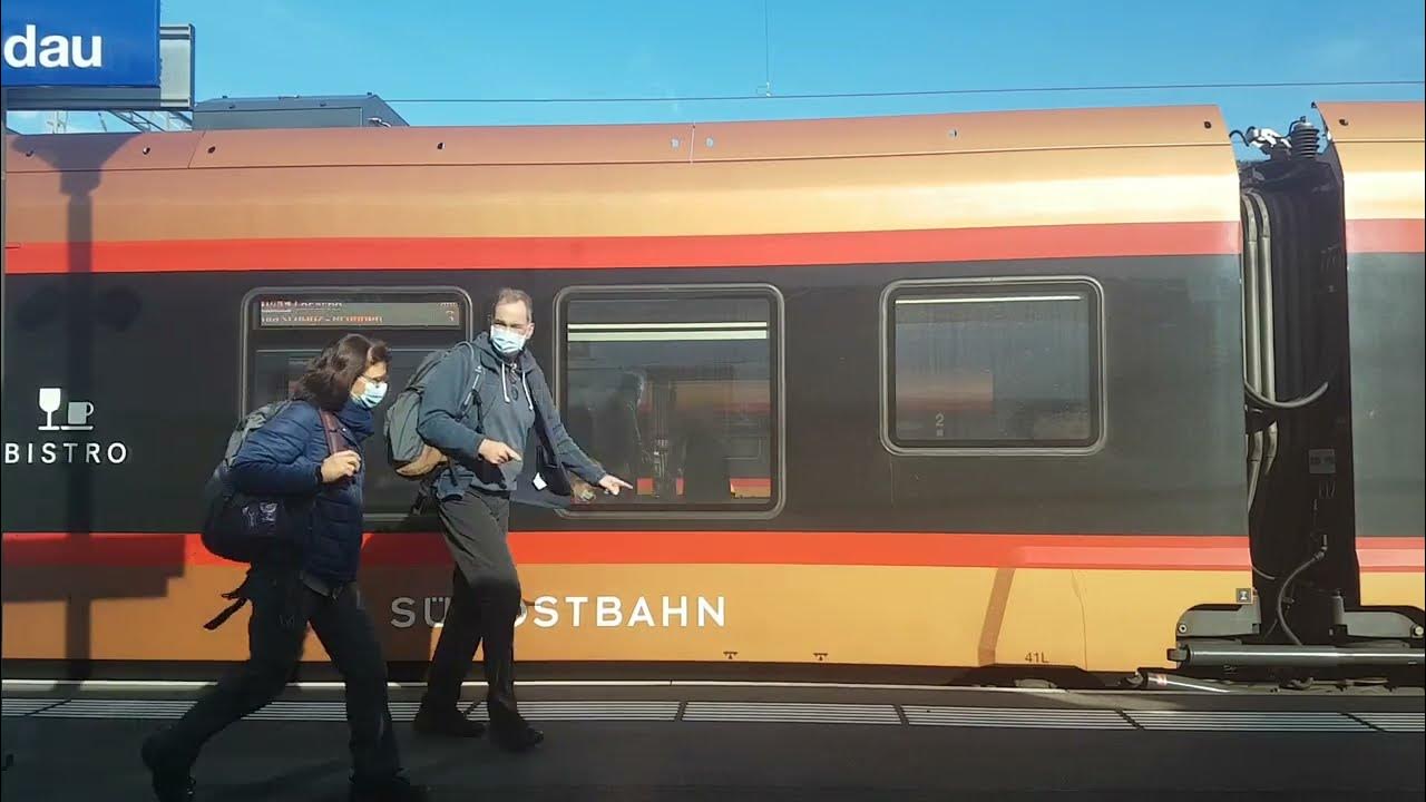 Mitfahrt im IC 21 von Arth - Goldau nach Bellinzona inklusive Gotthard Basistunnel - YouTube