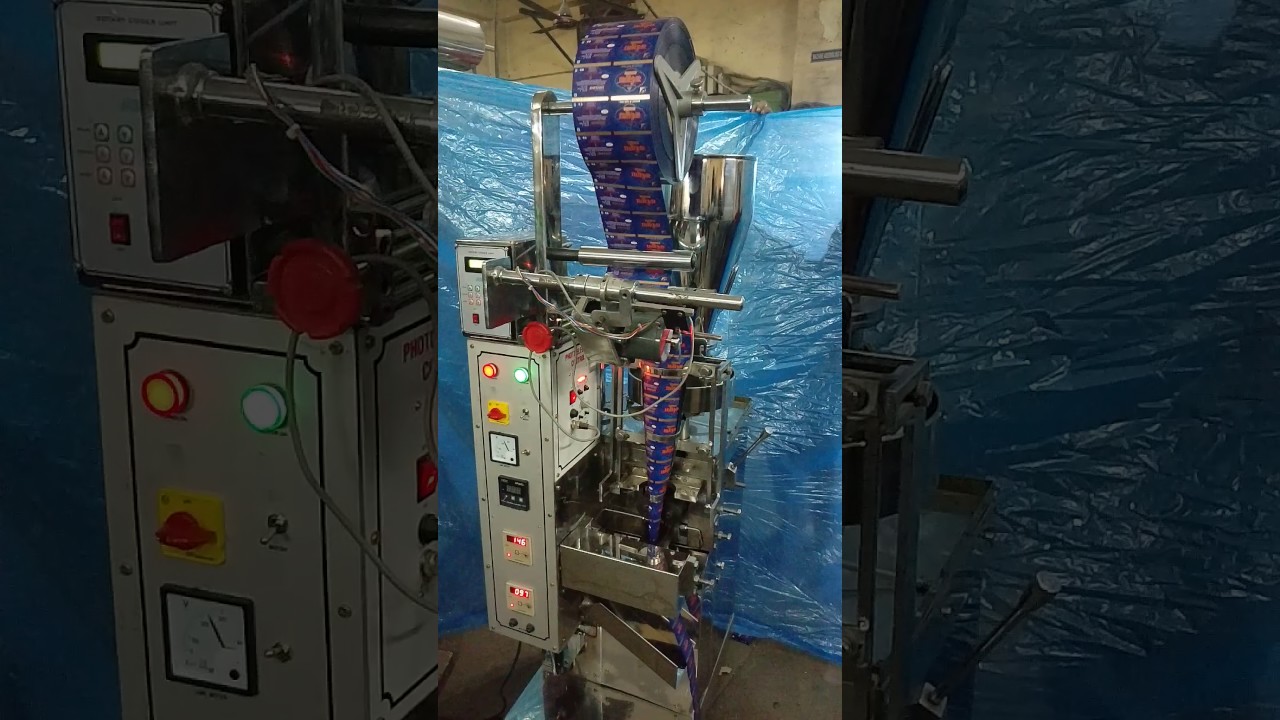 VFFS Mechanical 3 Side Sealing - YouTube