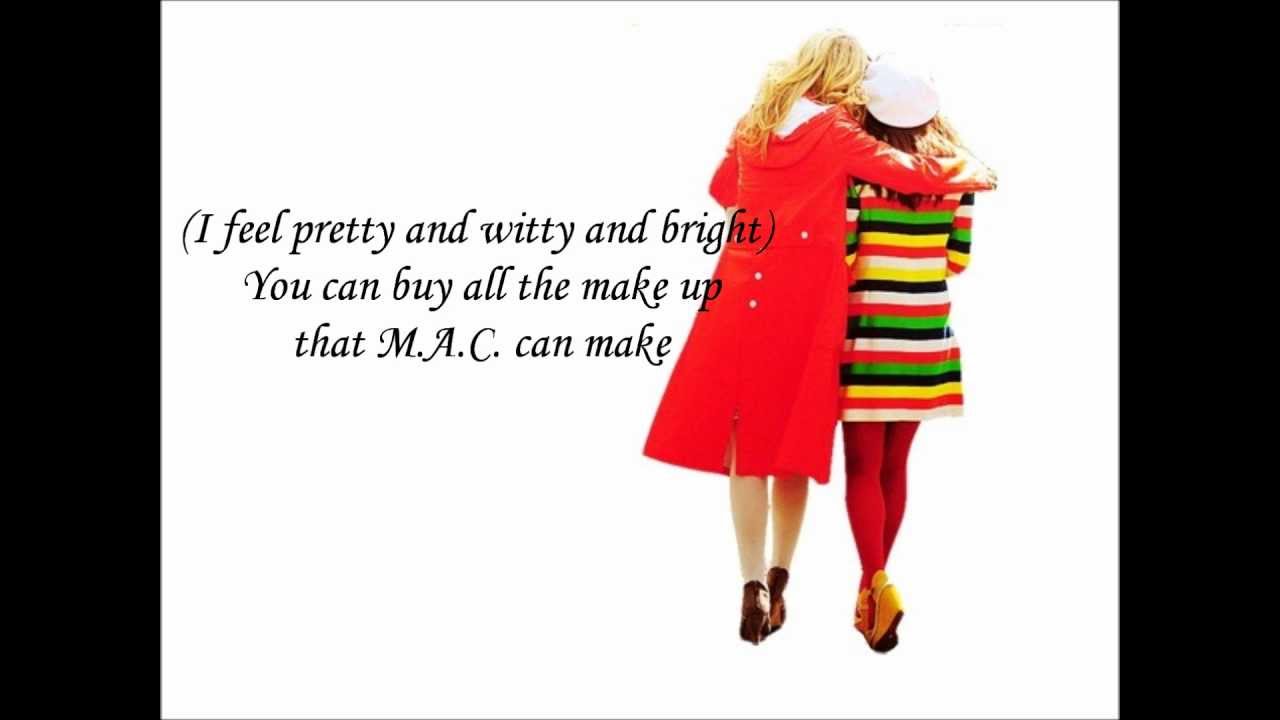 Glee - I Feel Pretty/Unpretty (Lyrics) - YouTube