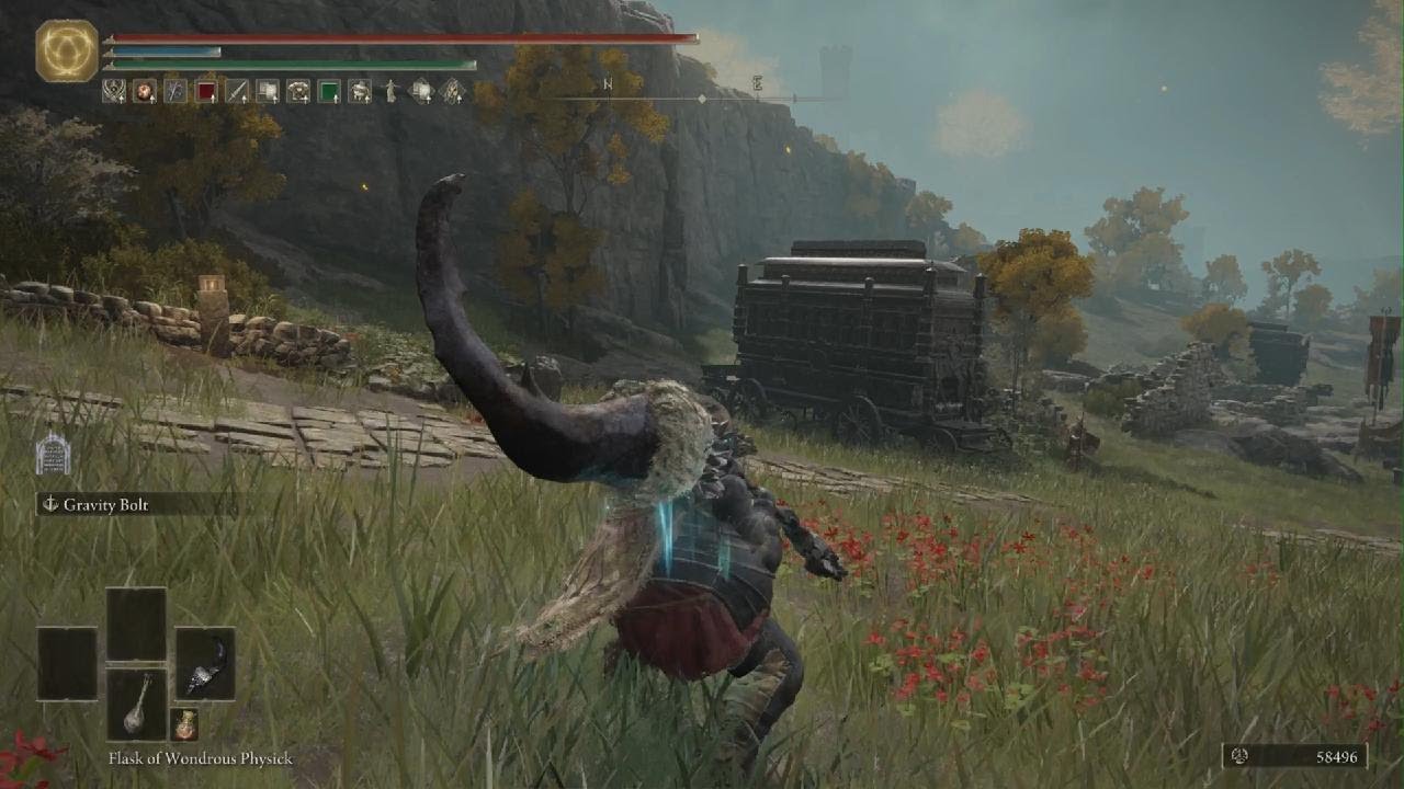 Elden Ring Weapon Showcase - Falling Star Beast Hammer - YouTube