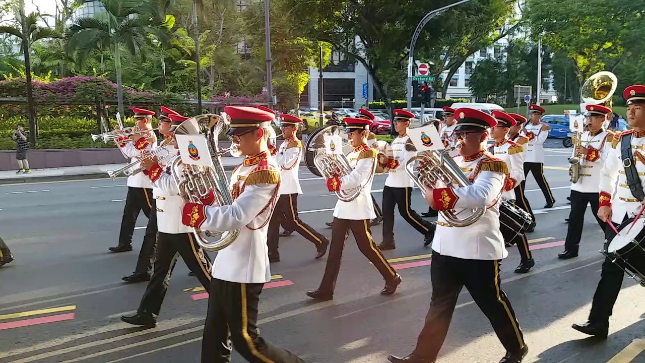 Change of guards parade (March in) 3 September 2017 - YouTube