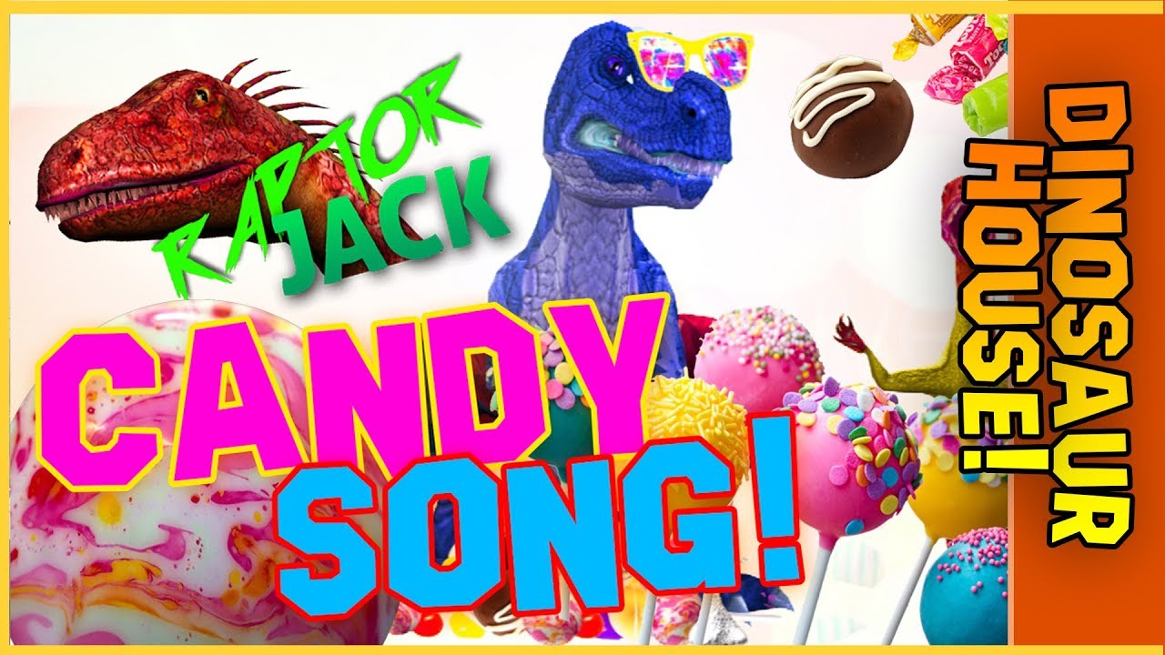 Raptor Jack CANDY DANCE Kidsy TV - YouTube