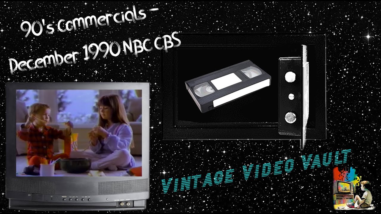 90's Commercials - December 1990 NBC CBS - YouTube