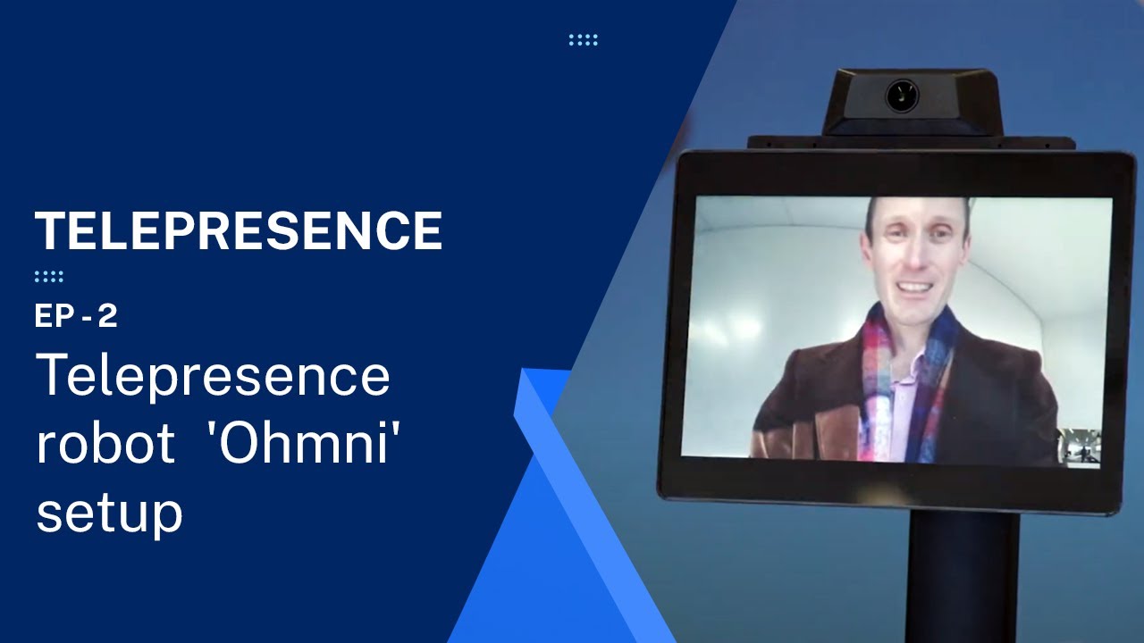 Telepresence robot 'Ohmni' setup instructions - YouTube