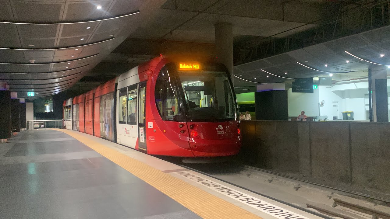Sydney Light Rail - L1 Dulwich Hill: Capitol Square to The Star - YouTube